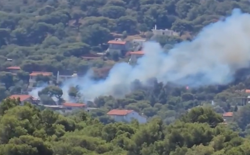 Φωτιά κοντά σε σπίτια στην Αρτέμιδα – News.gr