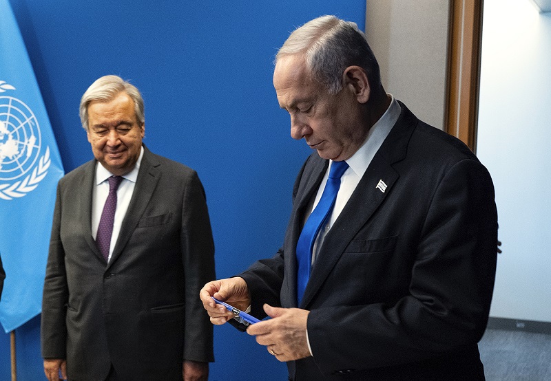 To Ισραήλ ζητά την παραίτηση του γ.γ. του ΟΗΕ – Γκουτέρες: «Συλλογική ...