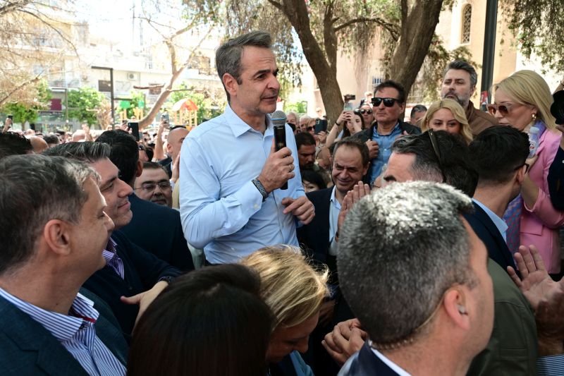 Μητσοτάκης από Μοσχάτο: «Το μόνο που τους νοιάζει είναι πως θα με ...