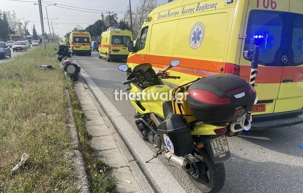 Σύγκρουση λεωφορείου με μοτοσικλέτα στη Θεσσαλονίκη – Τραυματίστηκε ...